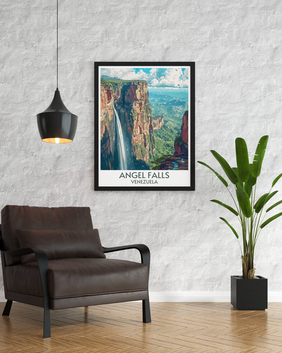 Captivating Auyan-Tepui Poster - Auyan-Tepui and Angel Falls Explorati ...