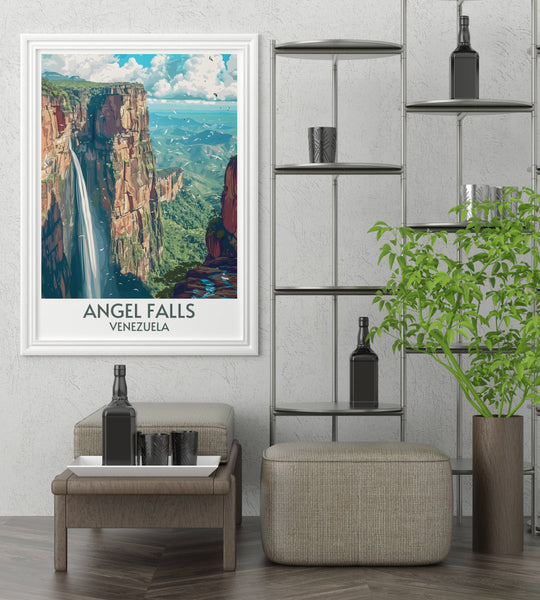 Captivating Auyan-Tepui Poster - Auyan-Tepui and Angel Falls Explorati ...