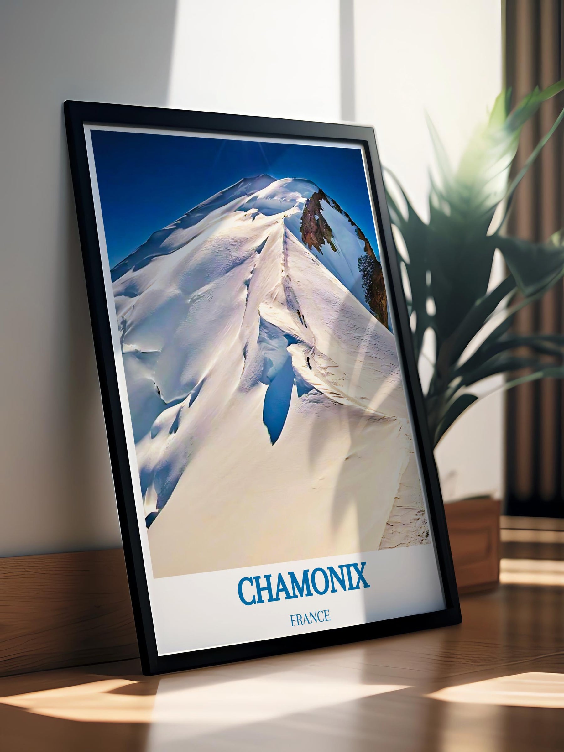 Chamonix Art Prints - Mont Blanc Wall Décor - France Wall Prints – M.Y.D