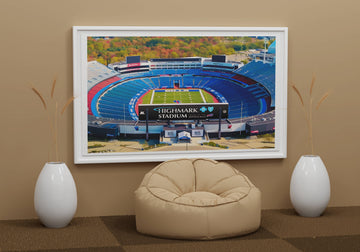 Highmark Stadium Print - Buffalo Bills Art - NFL Art - NFL Stadium Pos ...