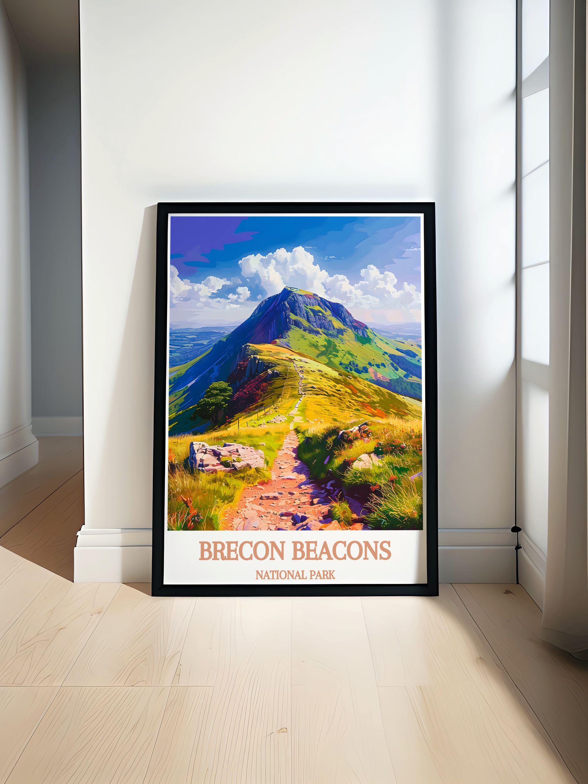 Brecon Beacons National Park Posters - Pen Y Fan Art - South Wales Vin ...